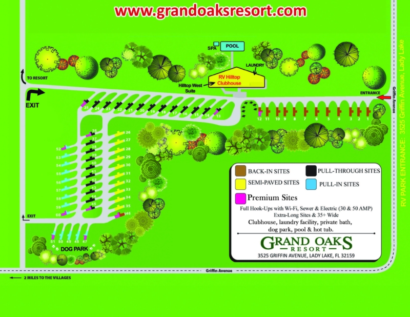 Directions/Map - The Grand Oaks Resort